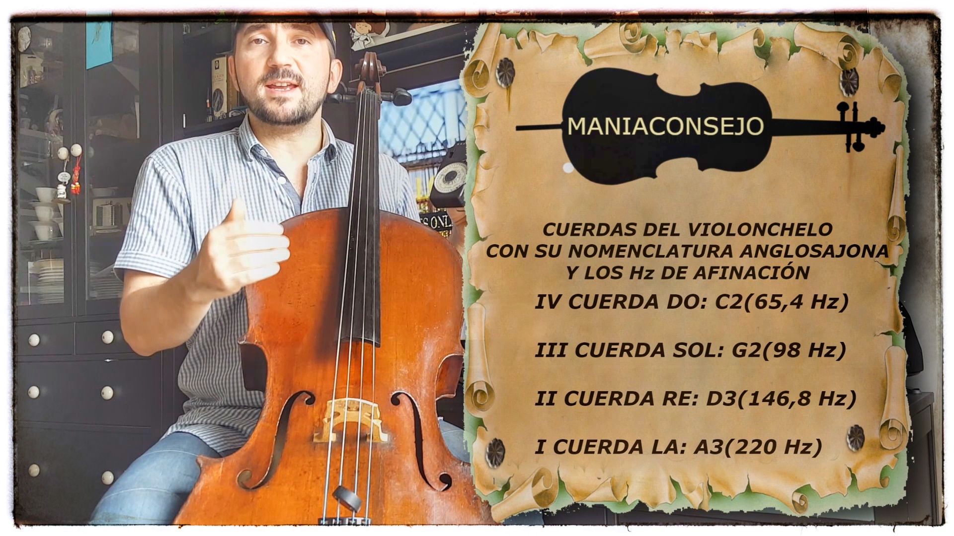 Cómo Afinar el Violonchelo | Vídeo-Tutorial para Principiantes